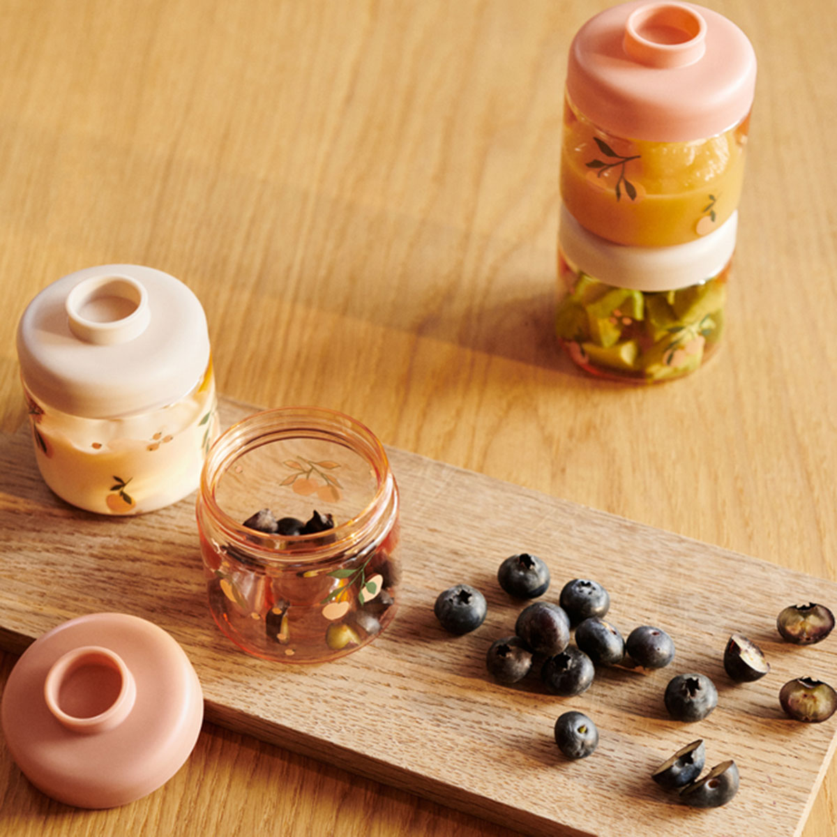 Dominique Babynahrungsboxen Peach / Sea shell | Peach | SW30174.1